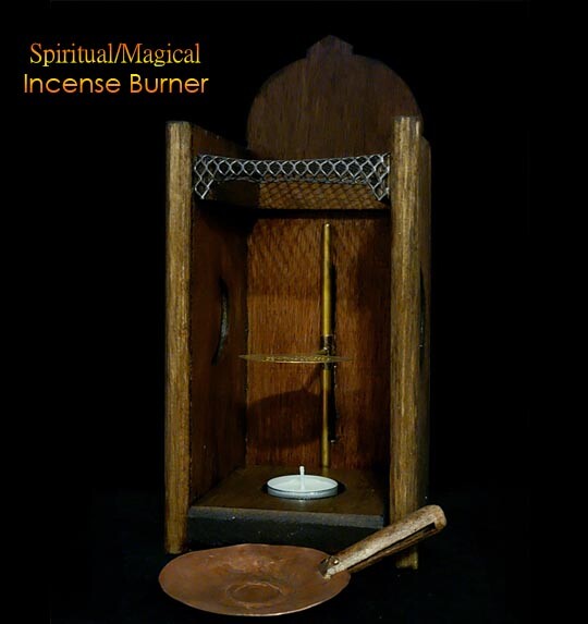 Spiritual/Magical Incense Burner: Cleansing, Empowering, Increasing ...