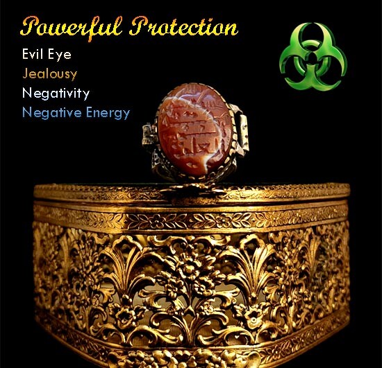 Ring of Negative Energy Protection & Reduction - Brother Rahman, 35 ...