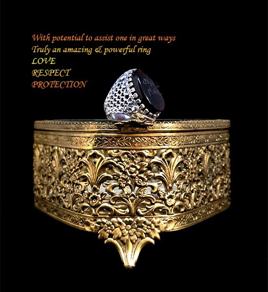 Spiritual Ring of Ultimate Protection Respect and Love - Brother Rahman ...